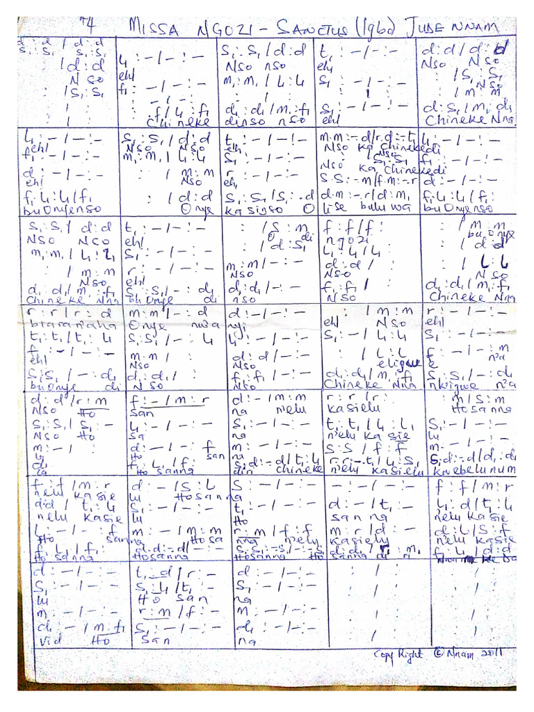 Nso Nso Eh by Jude Nnam | PDF