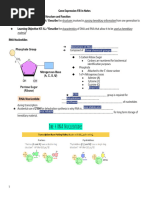 DNA vs. RNA and Protein Synthesis | PDF | Translation (Biology) | Rna