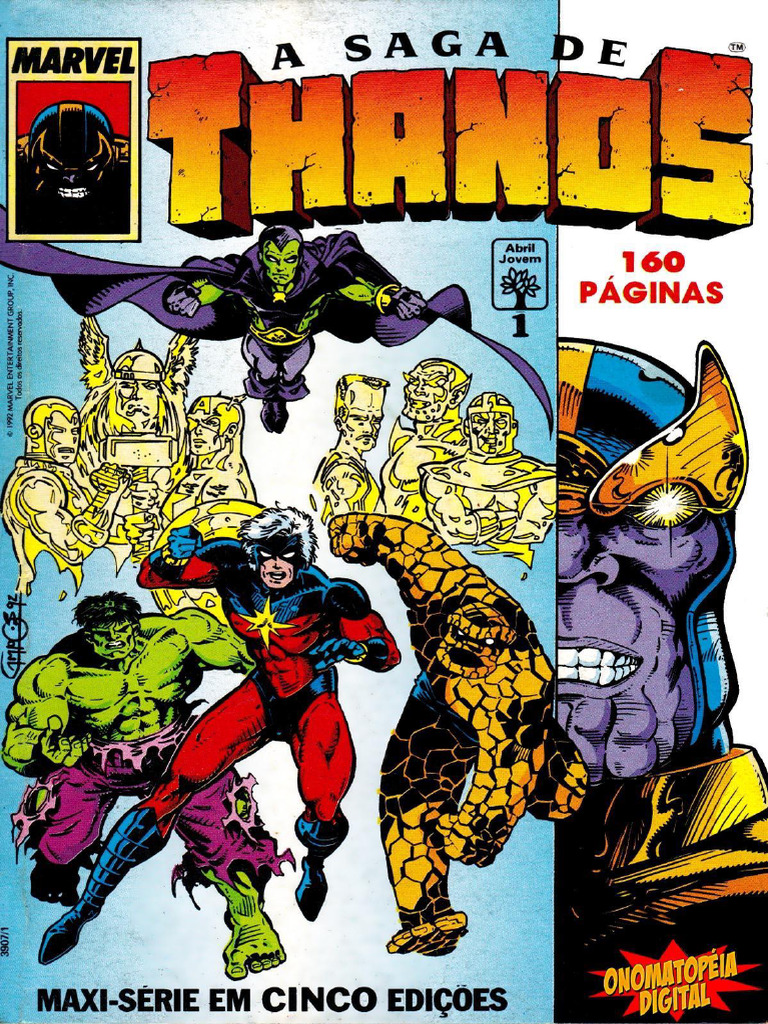 A Saga de Thanos - 001 | PDF