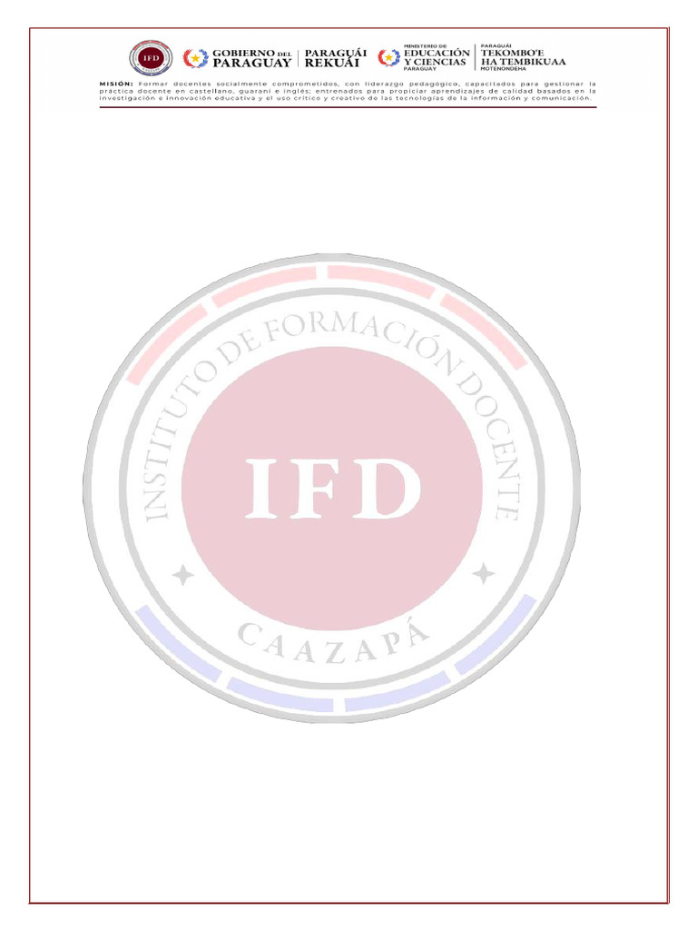 FORMATO IFD | PDF