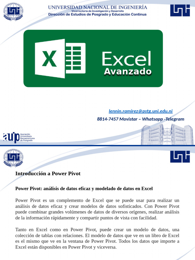 Clase 5 Power Pivot | PDF | División (Matemáticas) | Microsoft Excel