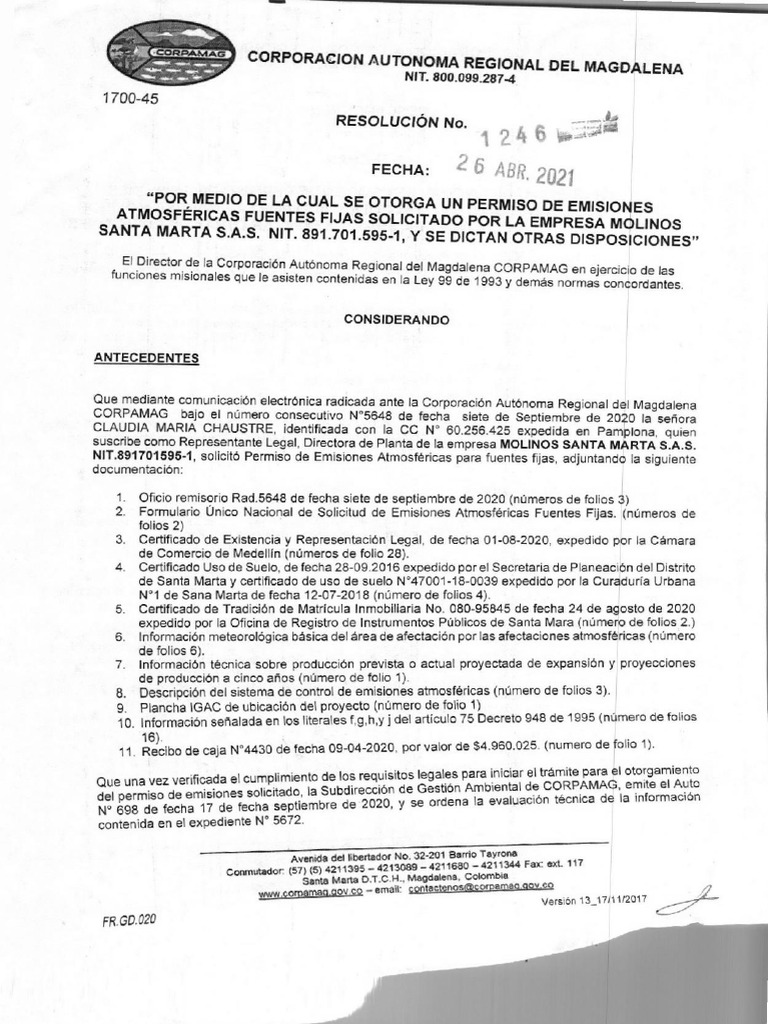 Resol 1246-2021 | PDF