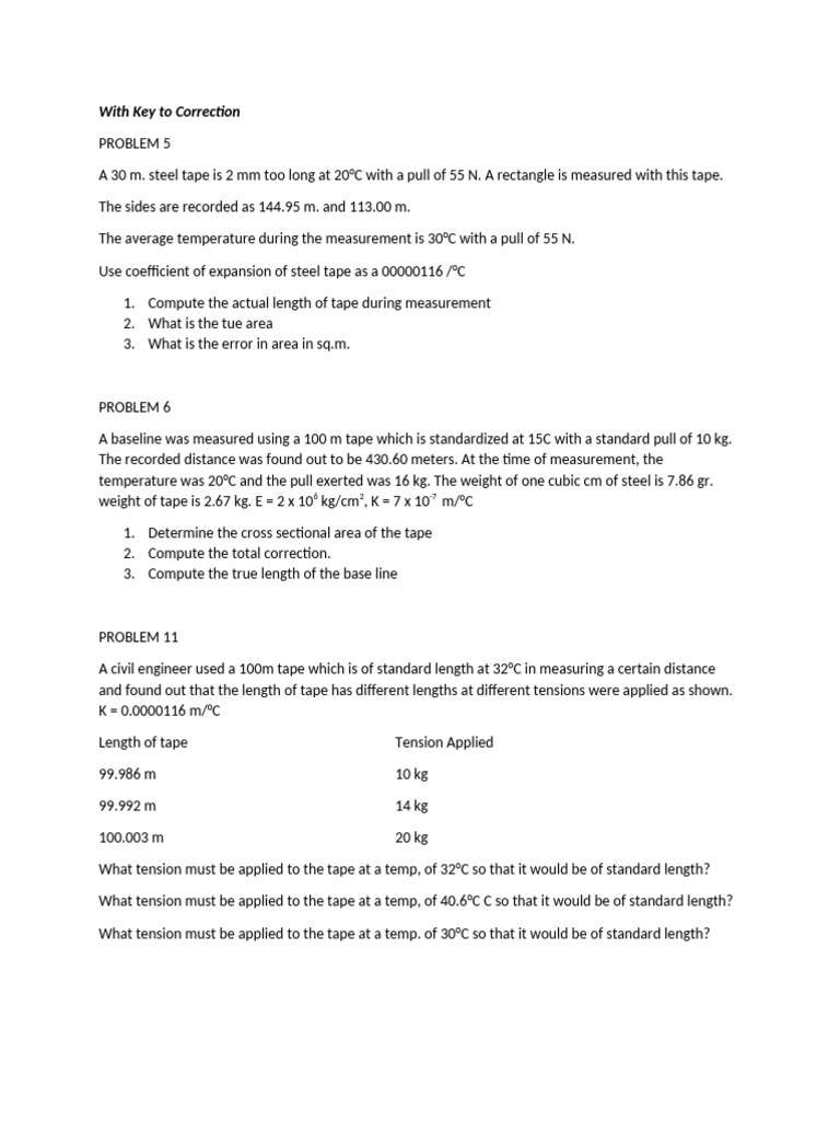 Surveying Licensure Exam | PDF | Geometric Measurement