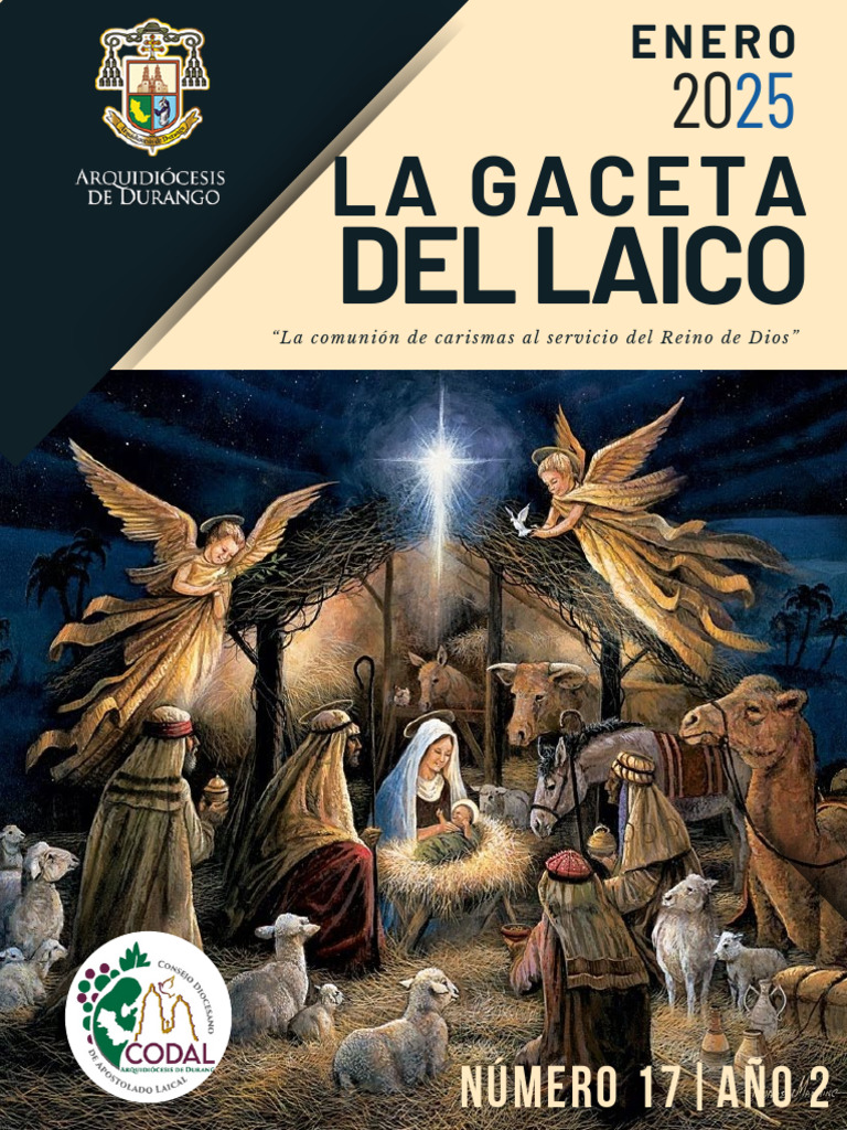 La Gaceta Del Laico Enero 2025 PDF | PDF | María, madre de Jesús ...