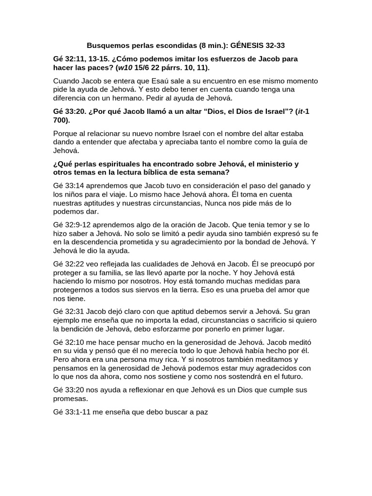 Genesis 32, 33 | PDF