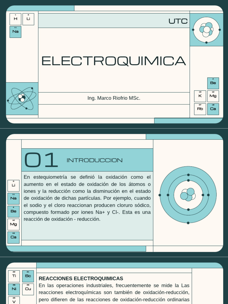 ELECTROQUIMICA | PDF | Redox | Electroquímica