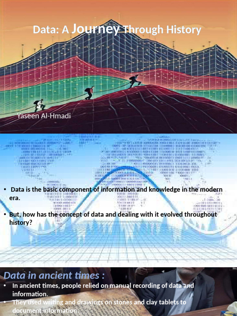 Evolution of Data Through History | PDF