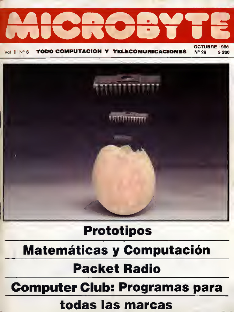 Microbyte 28 | PDF | Arquitectura de Computadores | Equipo de oficina