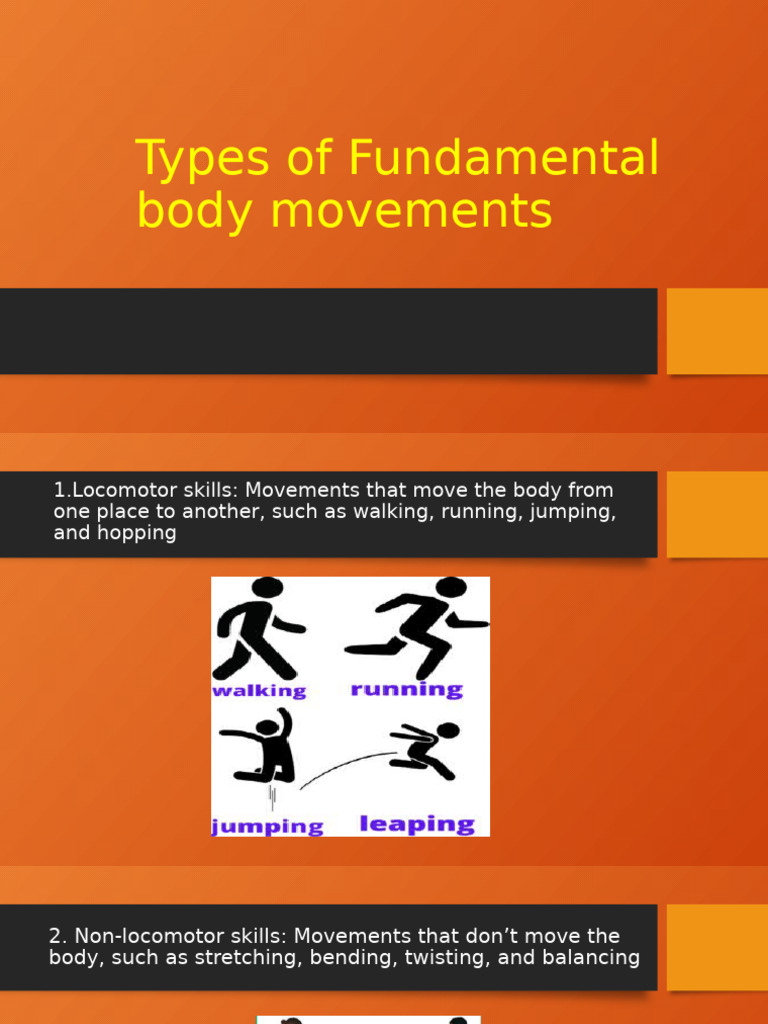 Types of Fundamental Body Movements | PDF