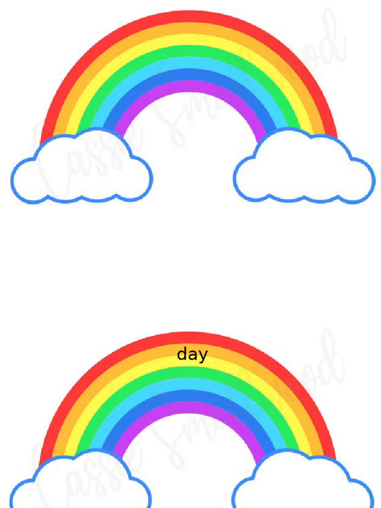 Rainbow Template | PDF