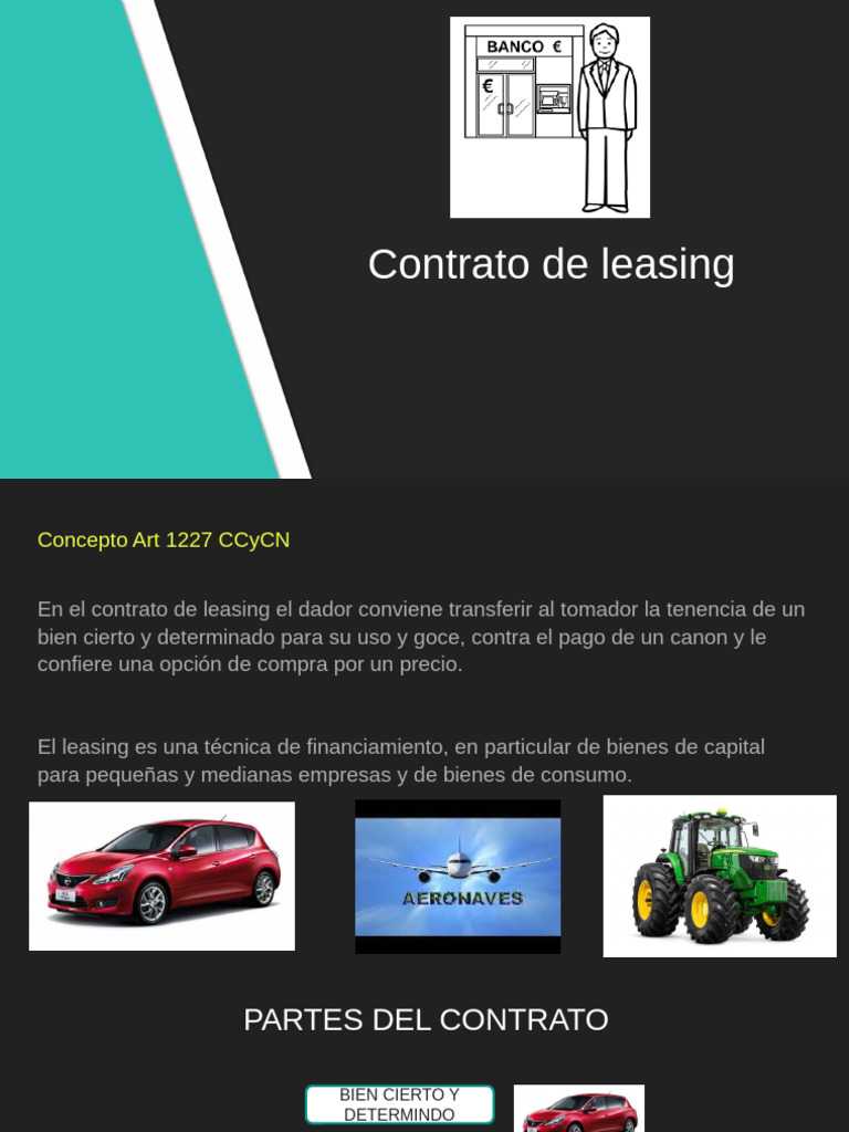 Contrato de Leasing | PDF | Bancos