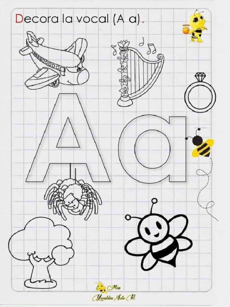 Las Vocales Trazos | PDF