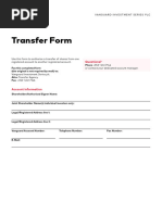 Stock Transfer Form Template | PDF