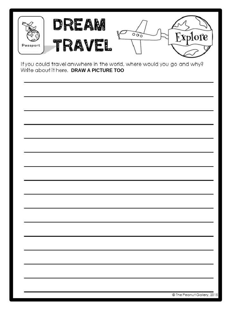 Travel Around The World 3 Days Activities | PDF
