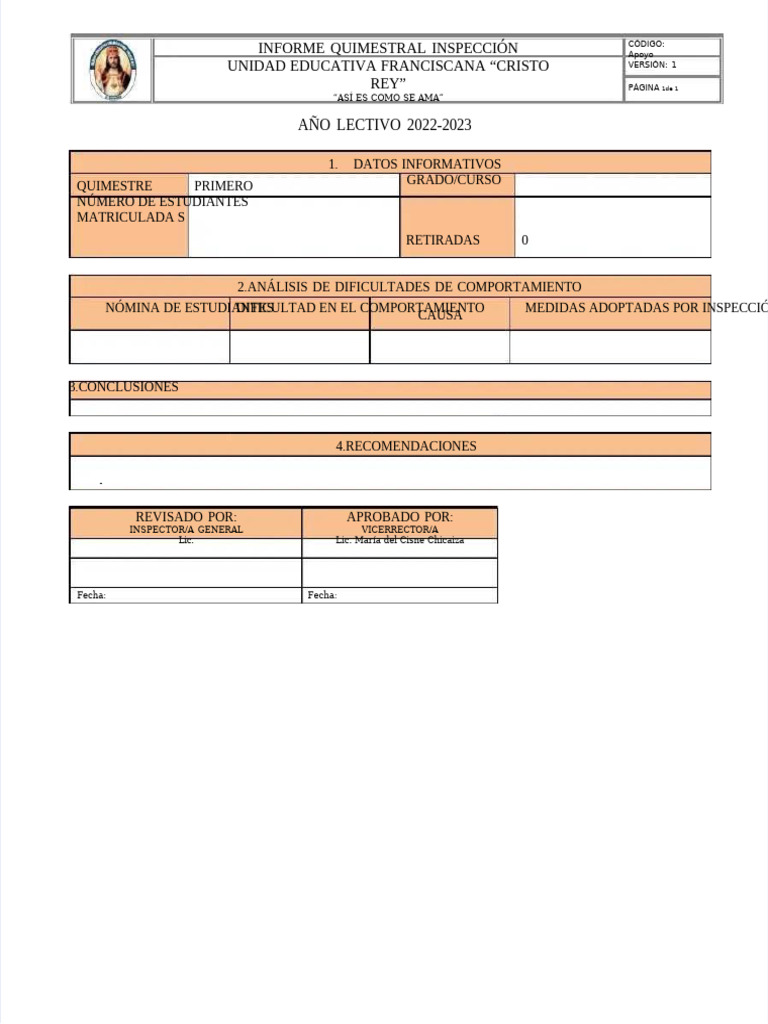 PDF Informe Inspeccion | PDF