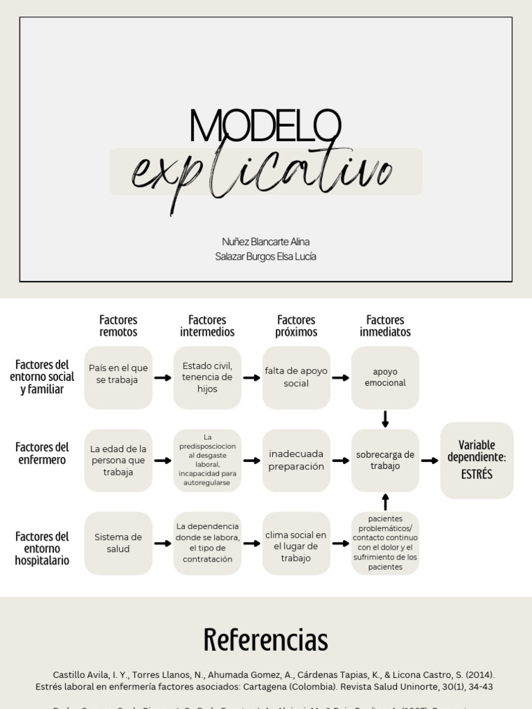 Modelo Explicativo | PDF