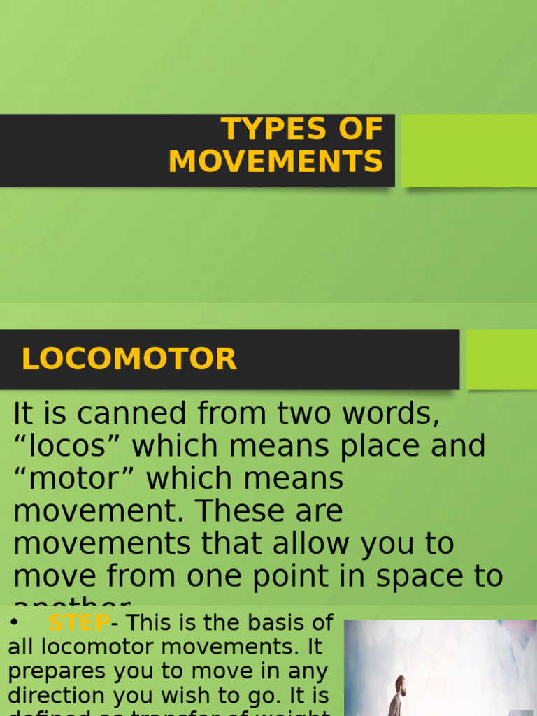 3rd Pe Types of Movements | PDF | Anatomical Terms Of Motion | Foot