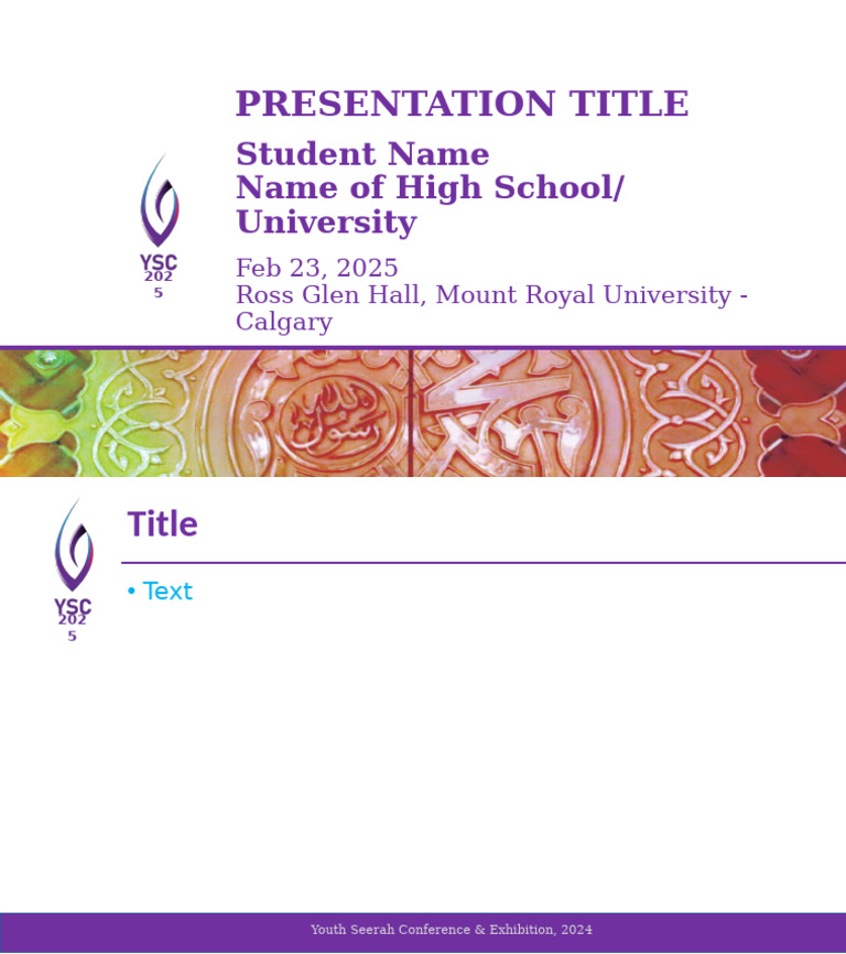 YSC 2025 - Aproved Template | PDF