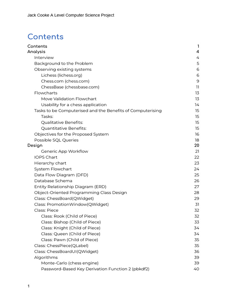 NEA Analysis (First Draft) - 2 | PDF | Computing