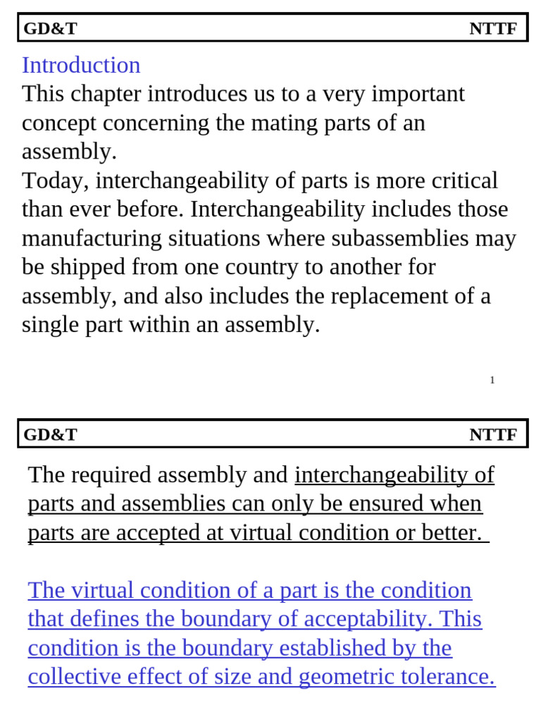 Understanding Virtual Condition in GD&T | PDF | Engineering Tolerance ...