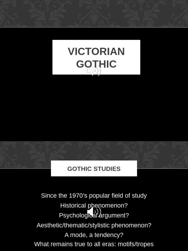 Exploring Victorian Gothic Literature | PDF | Gothic Fiction | Gothic ...