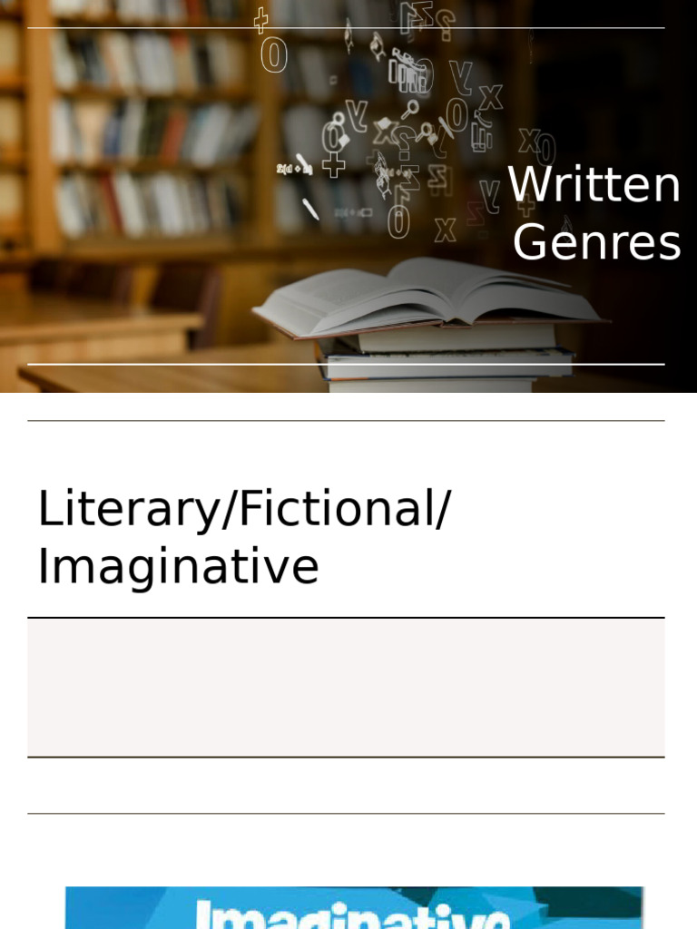 Written Genres | PDF