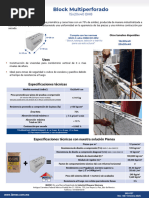 Ficha Tecnica Tepezil | PDF | Ingeniería de Edificación | Naturaleza