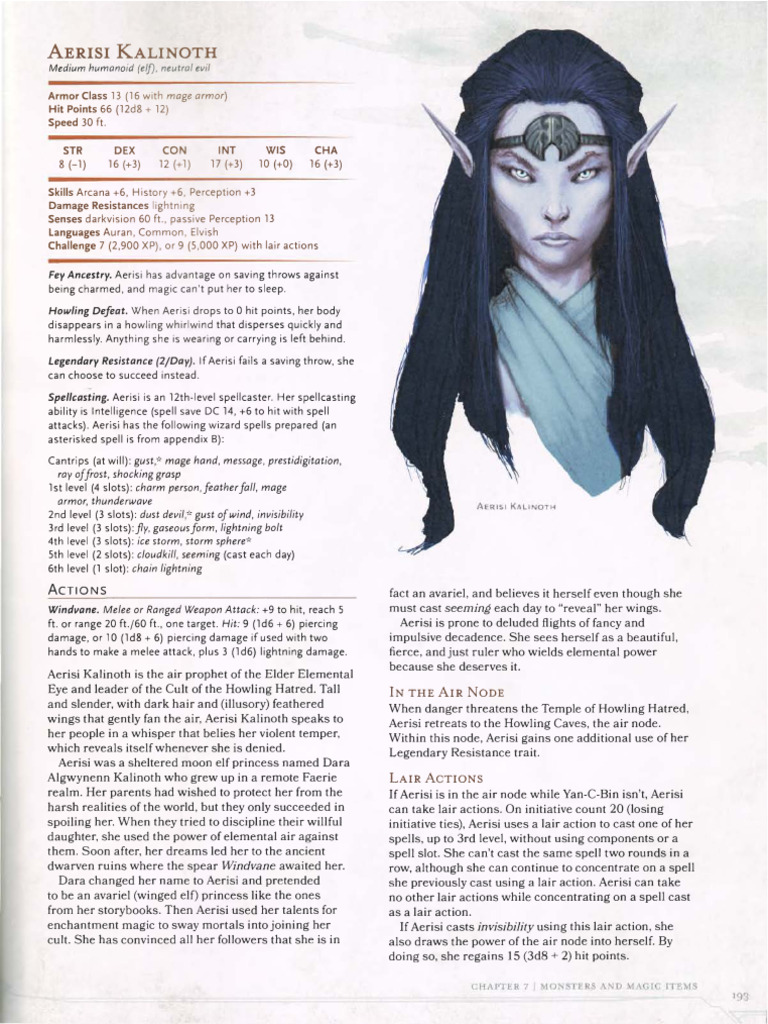 D&D 5e Princes of The Apocalypse | PDF