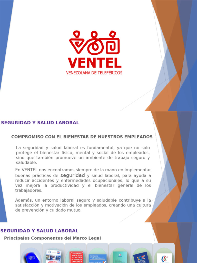 Presentacion de Nuevo Ingreso Ventel | PDF | Seguridad y salud ...