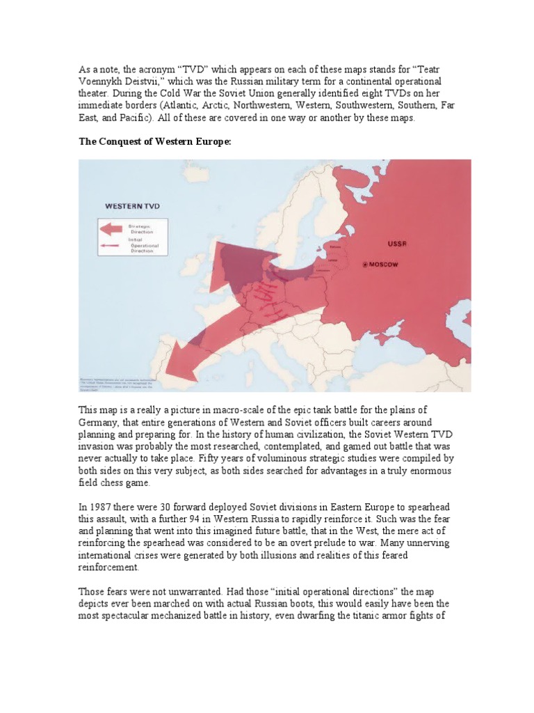Cold War Battle Plans Unveiled | PDF | Nato | Soviet Union