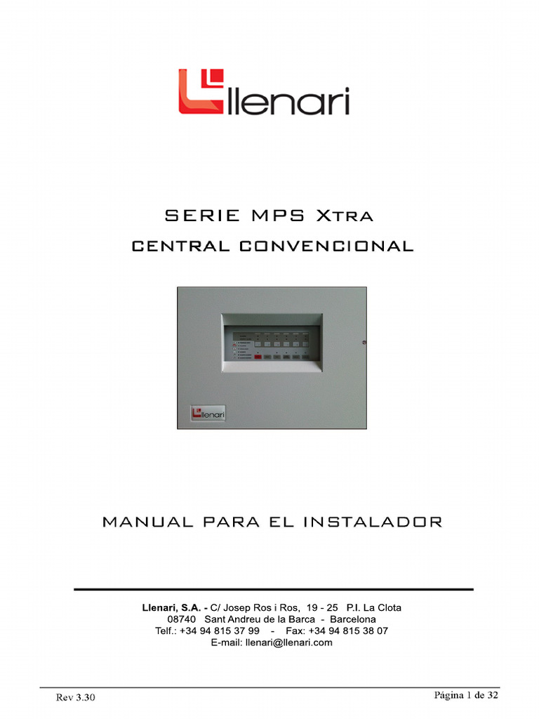 Mps Xtra Serie | PDF | Diodo emisor de luz | Relé