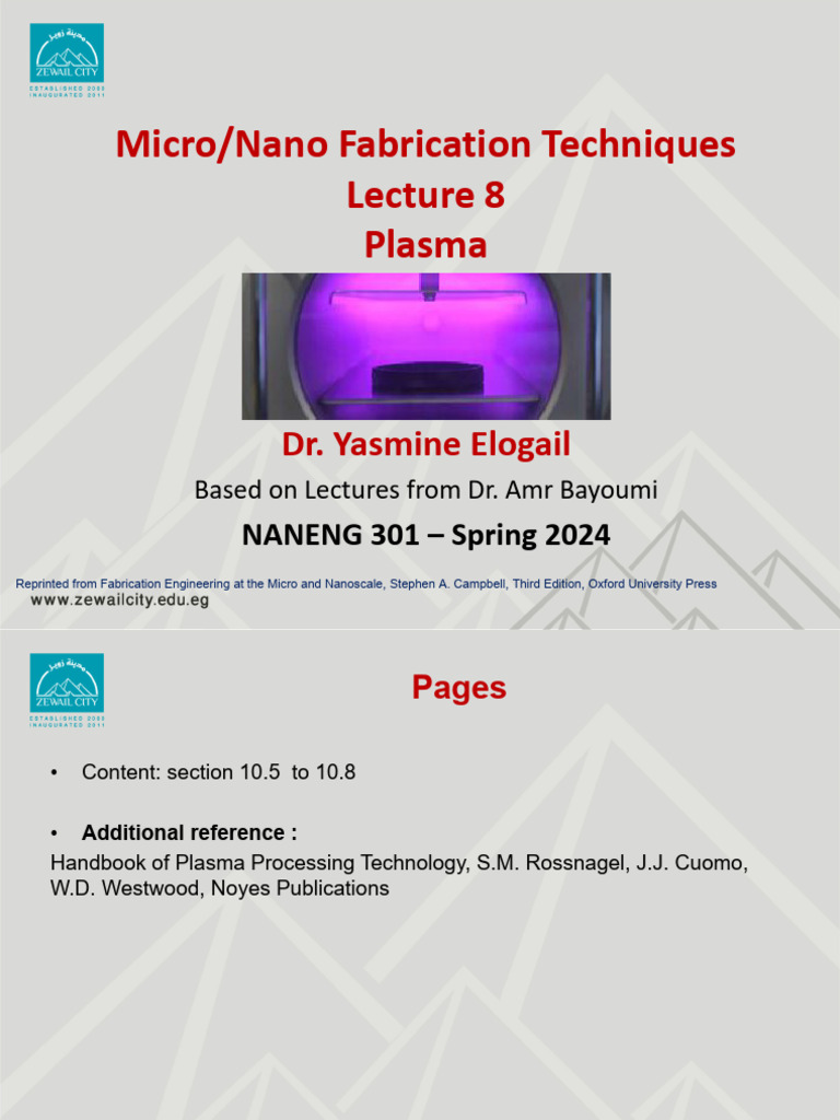Plasma Techniques for Engineers | PDF | Plasma (Physics) | Ion