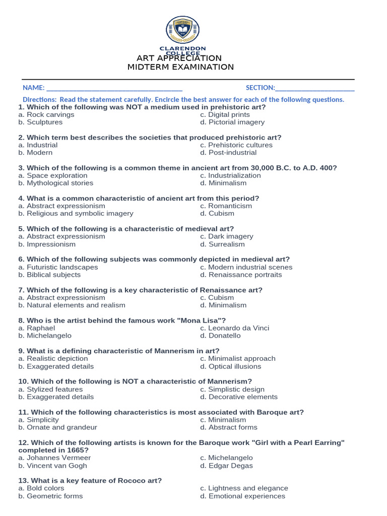 ART APP - MIDTERM | PDF | Abstract Art | Minimalism