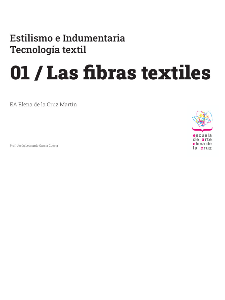 Tipos y características de fibras textiles | PDF | Textiles | Fibra ...