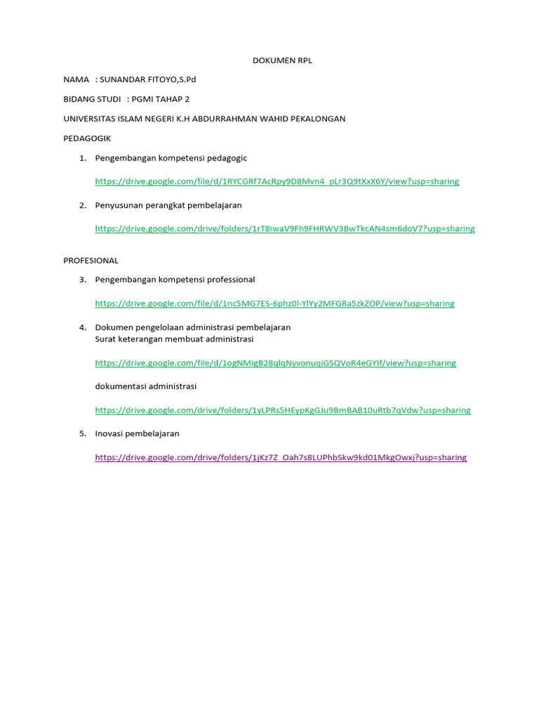 Dokumen RPL | PDF