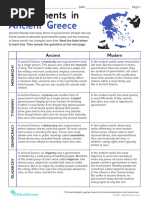 Four Types of Government in Ancient Greece | PDF | Tyrant | Political ...