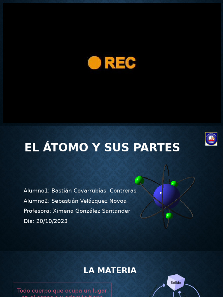 El Átomo y Sus Partes | PDF