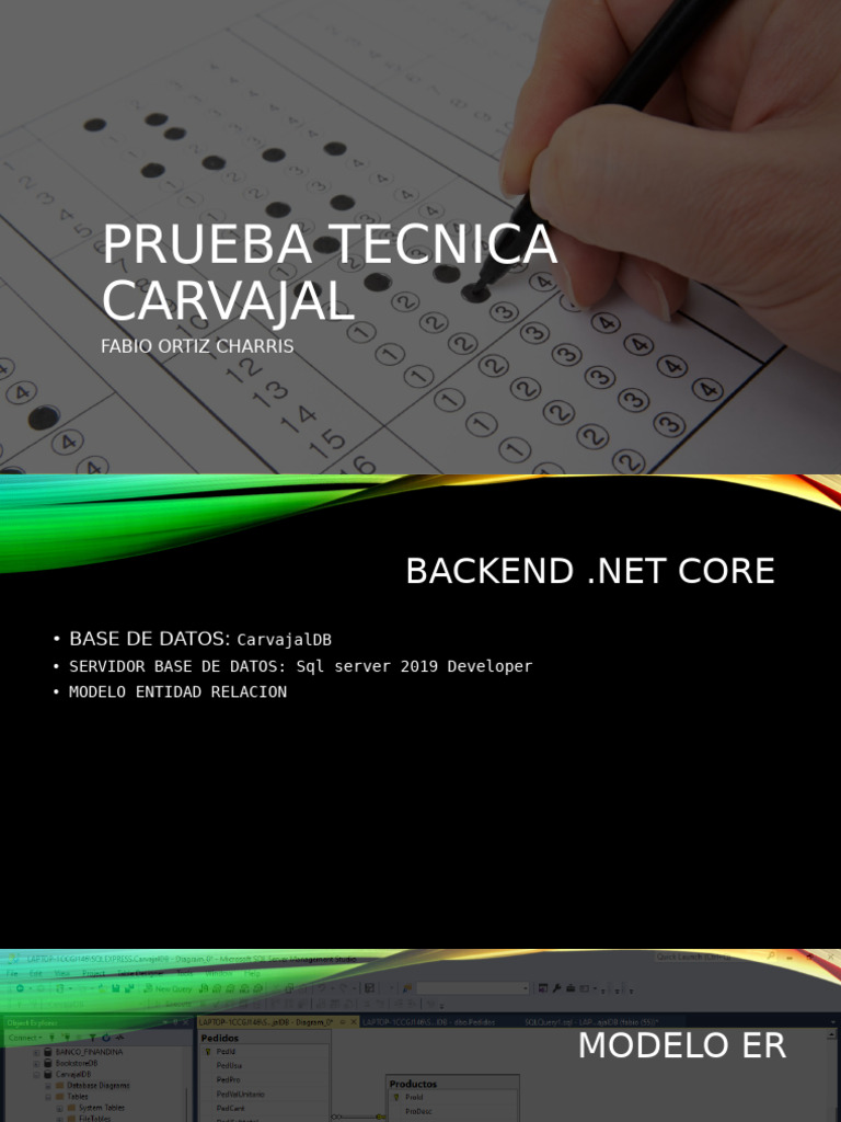 Prueba Técnica Backend y Frontend .NET y Angular | PDF | Programación ...