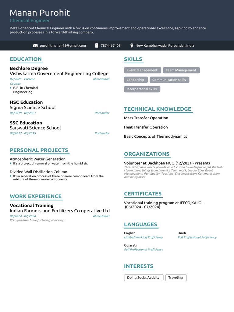Naukri MananRajeshbhaiPurohit (0y 0m) | PDF | Thermodynamics | Continuum Mechanics