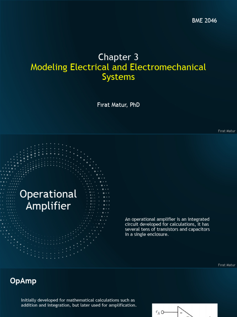 03b. Chapter 3 | PDF | Amplifier | Electric Motor