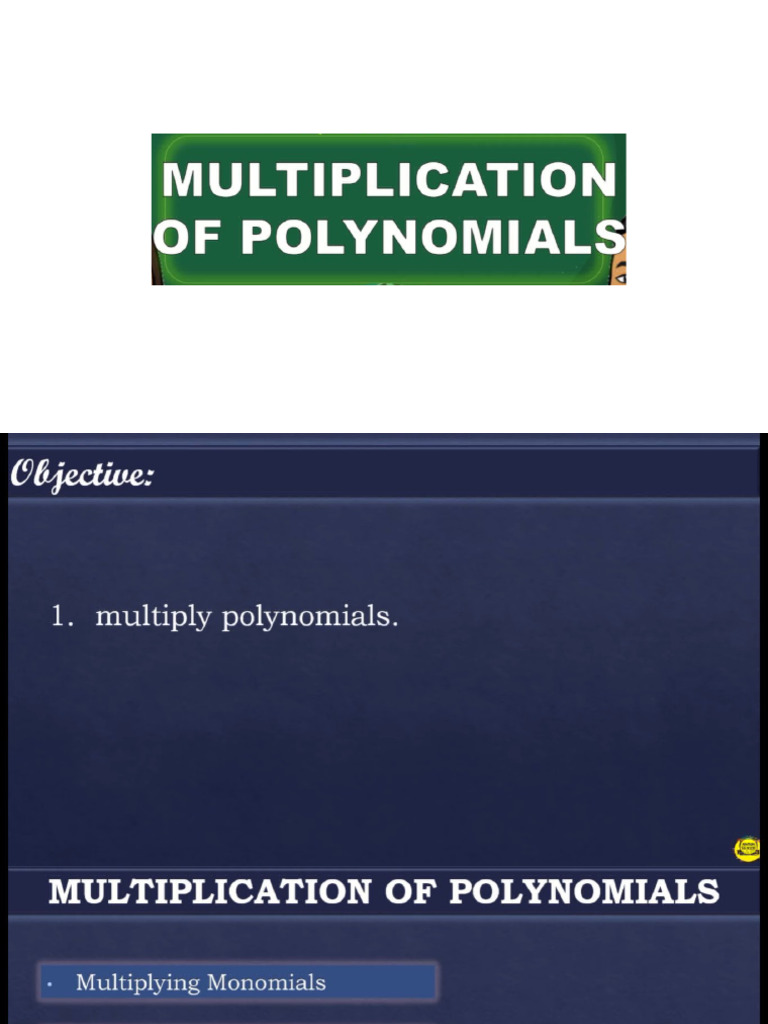 Polynomial Problem Set | PDF