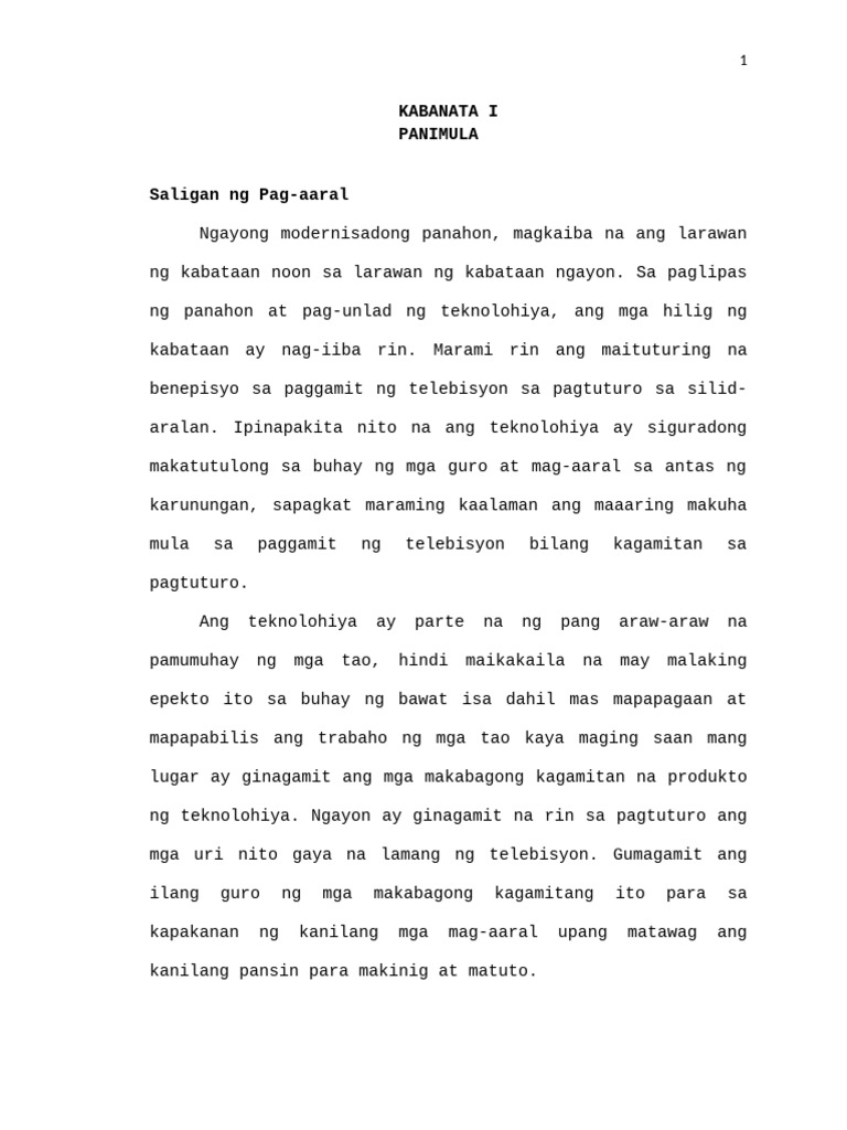 Pananaliksik Final 5 | PDF