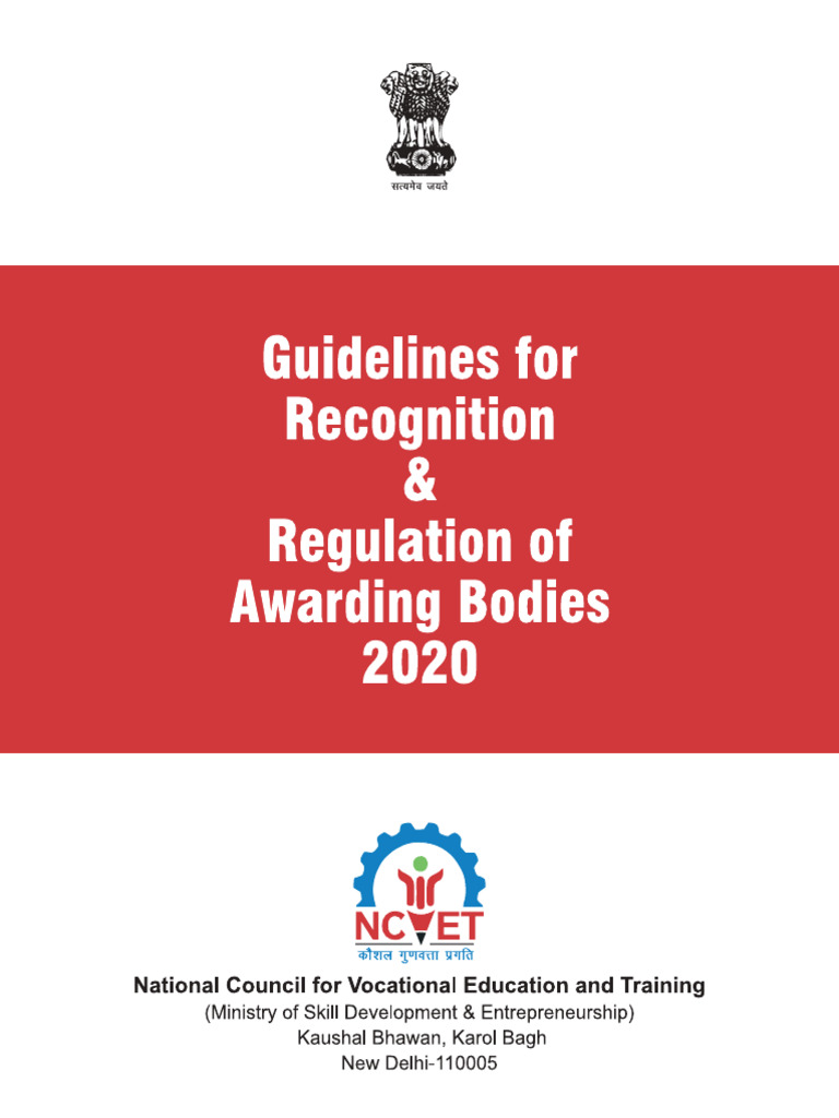 Guidelines For Awarding Bodies | PDF | Risk | Vocational Education