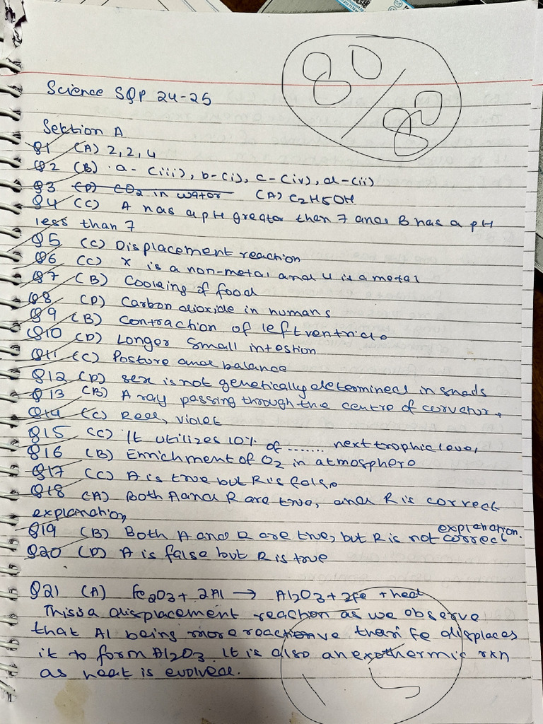 Science CBSE Sample Paper | PDF