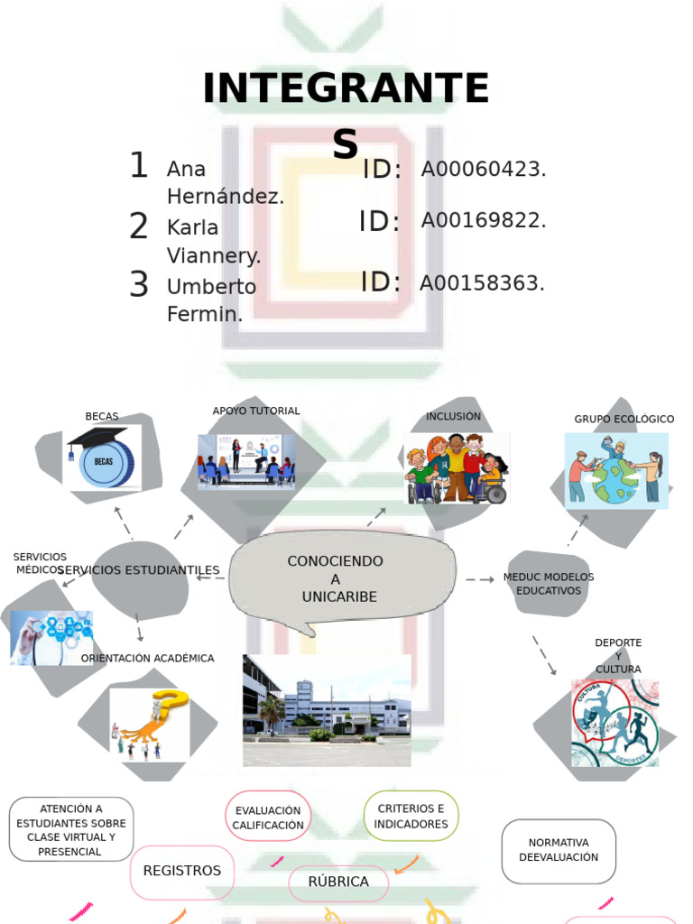 Unidad 4. Actividad 4. Mapa Mental. Servicios y Normativas de UNICARIBE | PDF