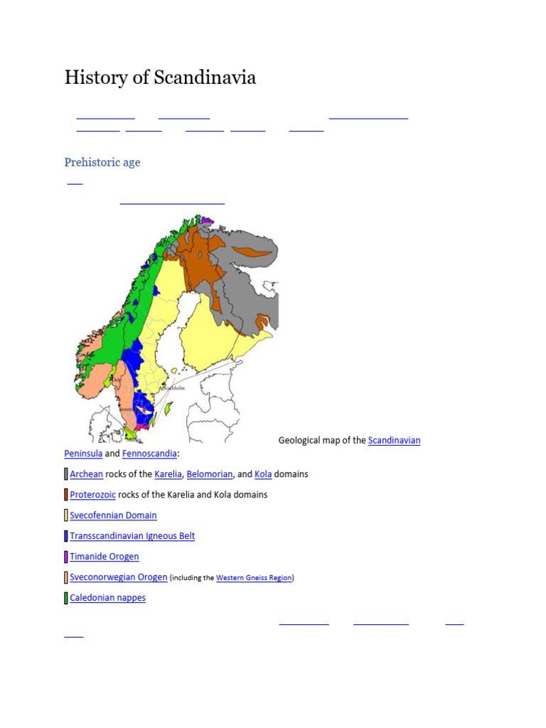 History of Scandinavia | PDF