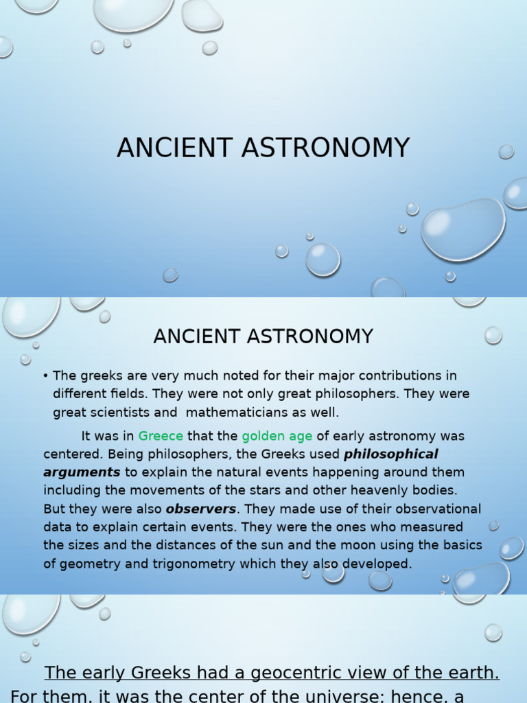 Ancient Astronomy | PDF | Eclipse | Moon