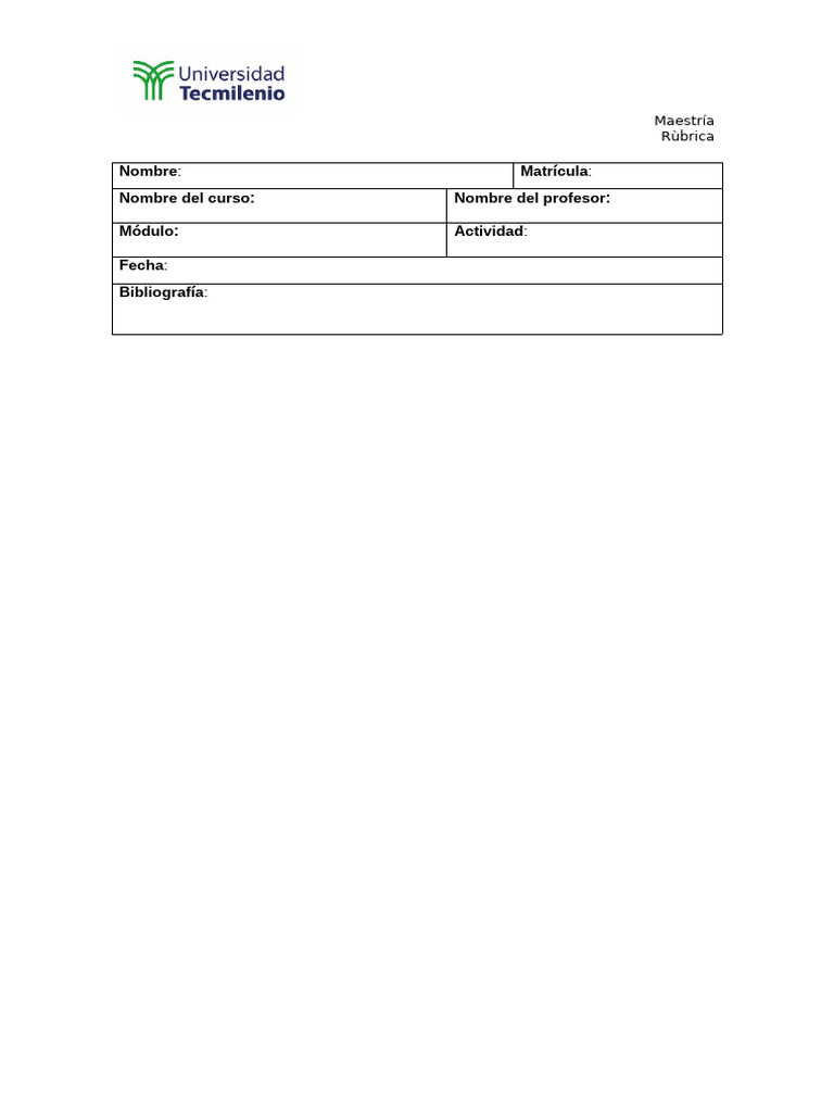 Formato para actividades entregables word-1 | PDF