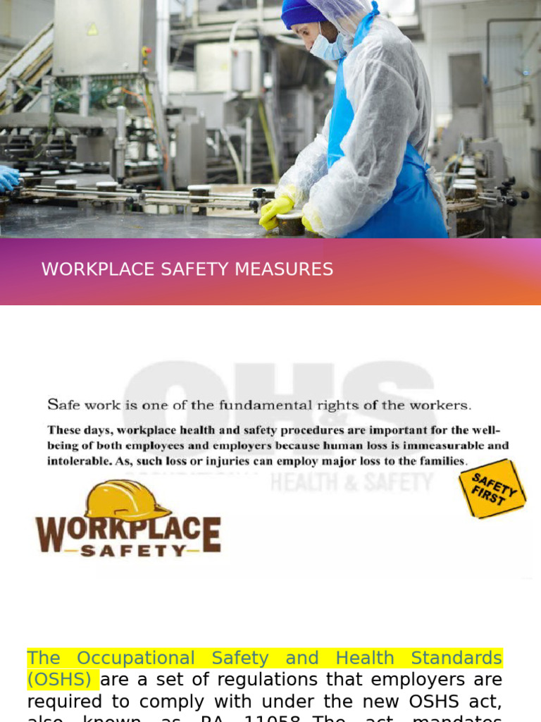 Workplace Safety | PDF