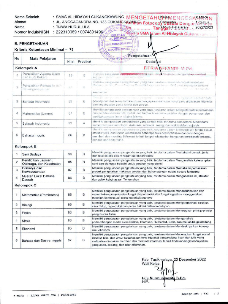 RAPORT TIJWA SMT 1dan 5 - Compressed (1) - Compressed - Compressed | PDF